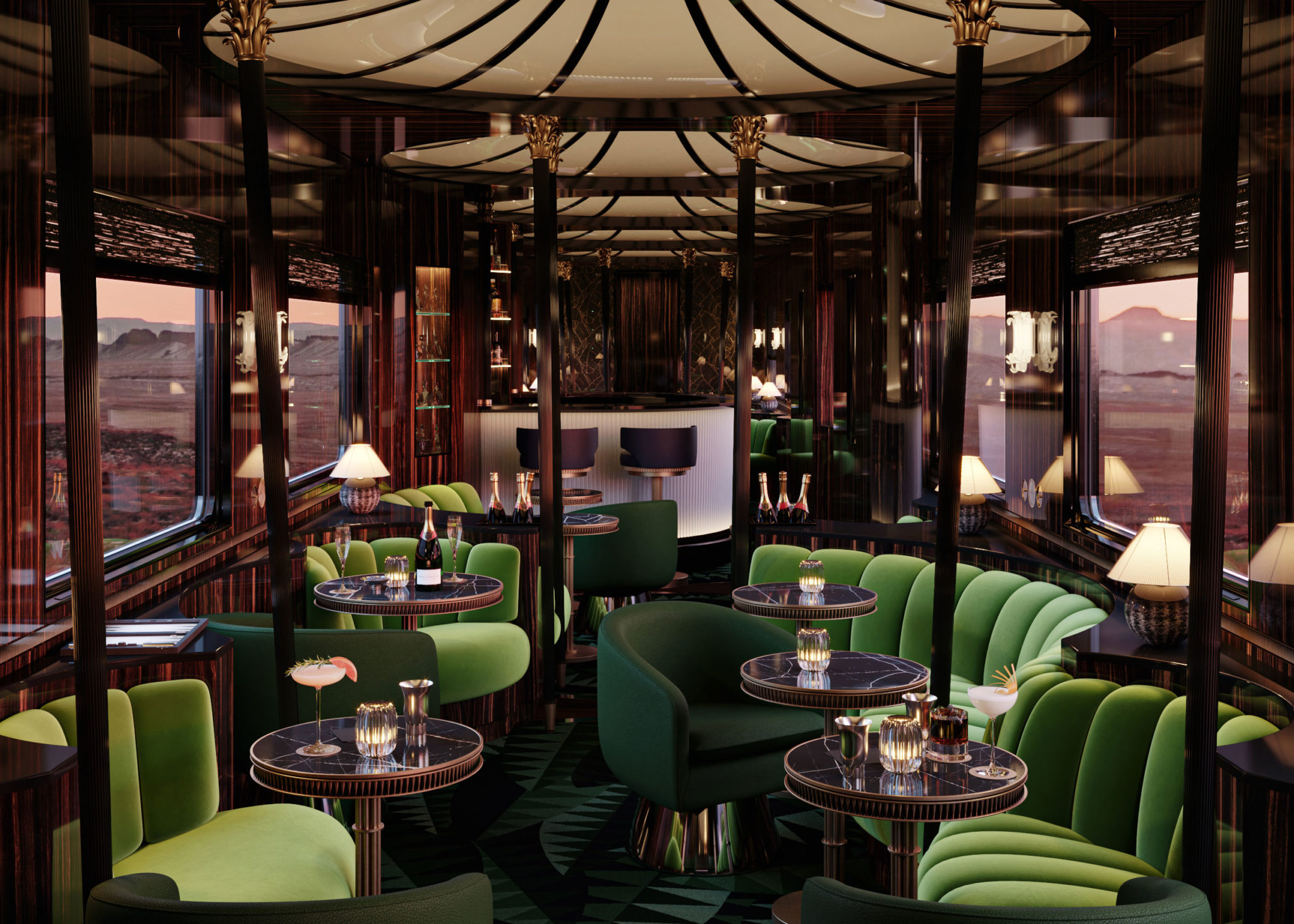 Orient Express Train – Maxime d'Angeac